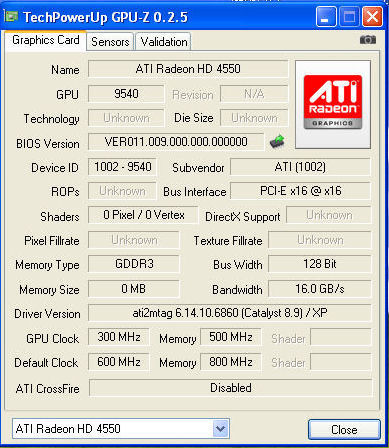 Ati Radeon HD 4550 - Review - Tecnogeek