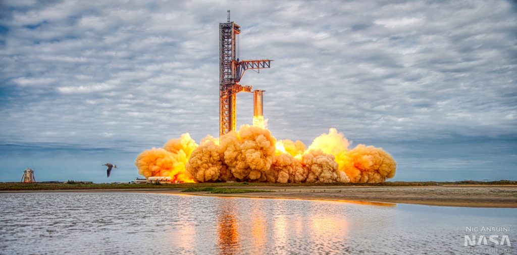 SpaceX prueba los 33 motores Raptor del Booster 7 al mismo tiempo ...